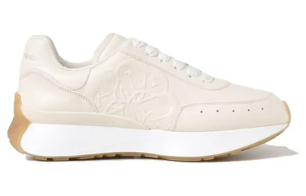 Alexander McQueen Sprint Runner - Beige/white/gum