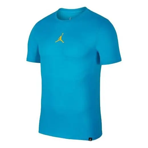 JORDAN Air Iconic Quick-dry Training Tee - Blue