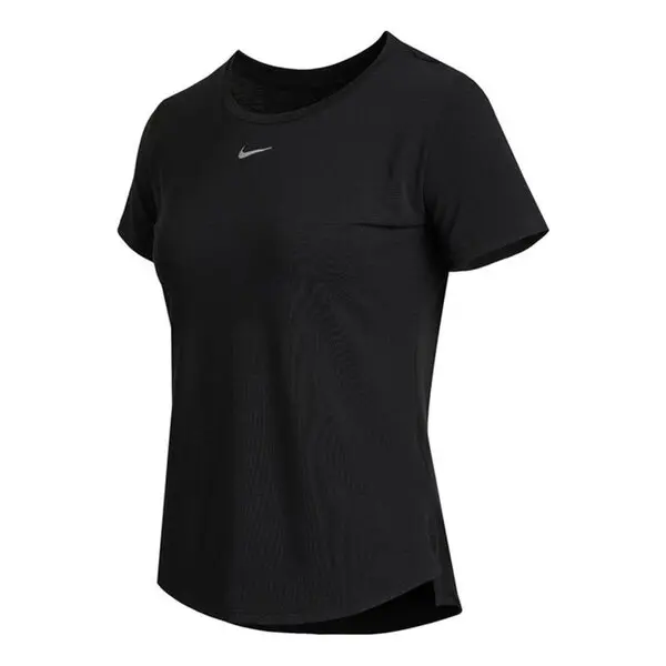 Nike Dri-fit Training Sports Quick Dry Round Neck Short Sleeve - Black