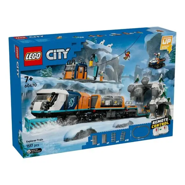 Lego City Arctic Polar Express Train 60470 - Multi-color