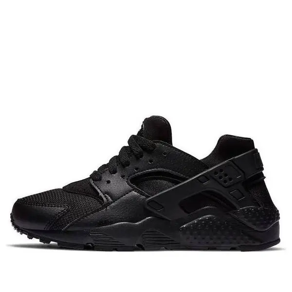 Nike Huarache Run Low Top Sneakers - Black