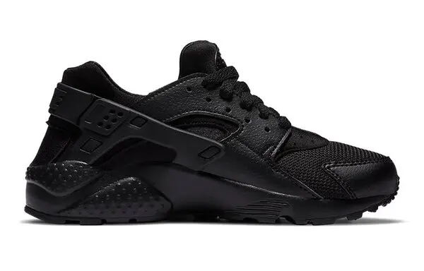 Nike Huarache Run Low Top Sneakers - Black