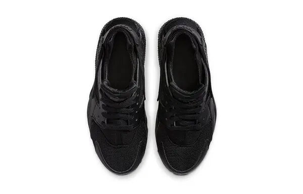 Nike Huarache Run Low Top Sneakers - Black