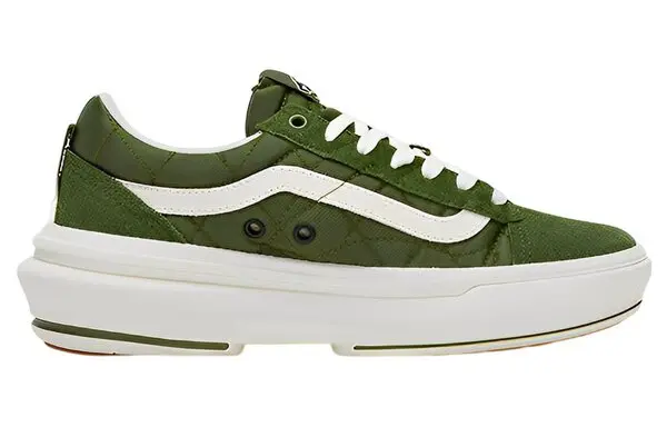 VANS Old Skool Overt Plus Comfycush "cozy Camper" Sneakers - Green
