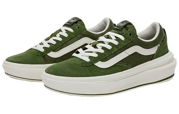 VANS Old Skool Overt Plus Comfycush "cozy Camper" Sneakers - Green
