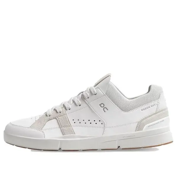On The Roger Clubhouse Sneakers - White/sand
