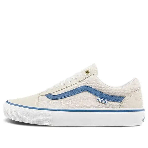 VANS Skate Old Skool 'raw Canvas Blue - White/blue