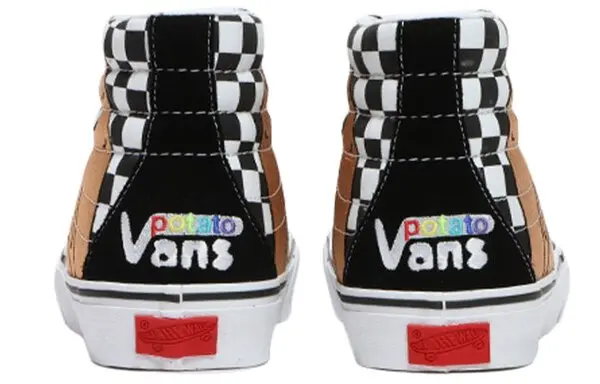 VANS Imran Potato X Sk8-hi Vr3 Lx Checkerboard High Top Sneakers