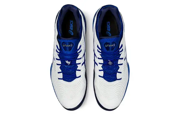 Asics Court Ff Novak Tennis Shoes - White/blue