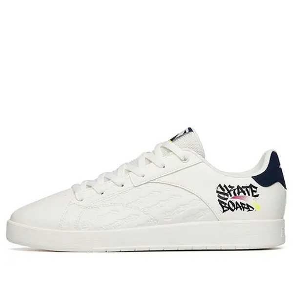 ANTA Life Series Lace-up Sneakers - White/black