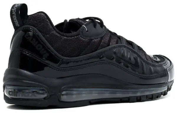 Nike Supreme Air Max 98 "black - Black/black