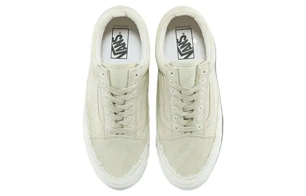 VANS Og Old Skool Lx Raw Edge Vintage - White