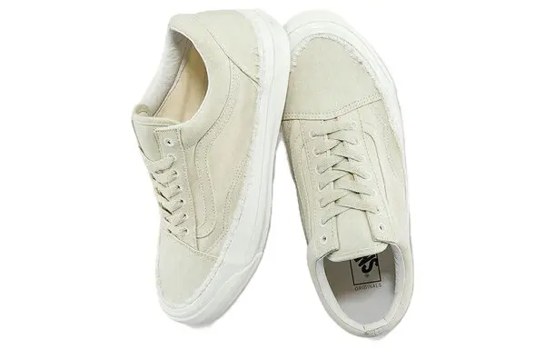 VANS Og Old Skool Lx Raw Edge Vintage - White