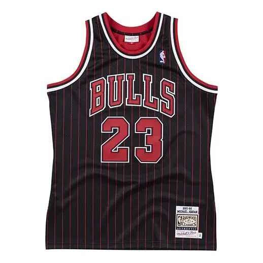 Mitchell & Ness Nba Chicago Bulls Michael Jordan Jersey - Black