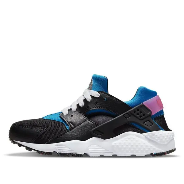 Nike Huarache Run Sneakers - Black/blue/white