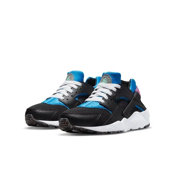 Nike Huarache Run Sneakers - Black/blue/white