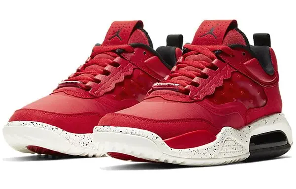 JORDAN Air Max 200 "fire Red" Sneakers - Fire Red/black/sail