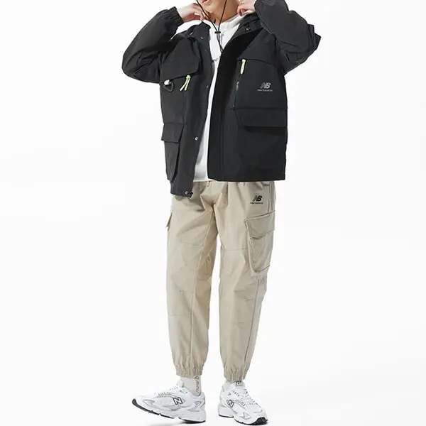 NEW BALANCE Fleece Lined Woven Sports Jacket