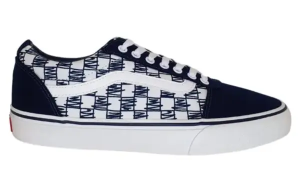 VANS Ward Low Top Sneakers - Bluewhite