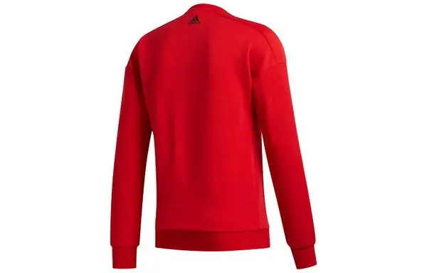 Adidas Logo Print Pullover Sweatshirt
