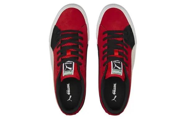 PUMA Suede Skate Nitro Sneakers - Black/red/white