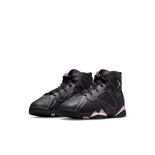 JORDAN 7 Retro High Top Sneakers - Black/barely Grape/rush Fuchsia