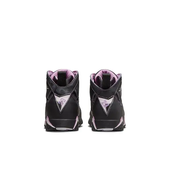 JORDAN 7 Retro High Top Sneakers - Black/barely Grape/rush Fuchsia