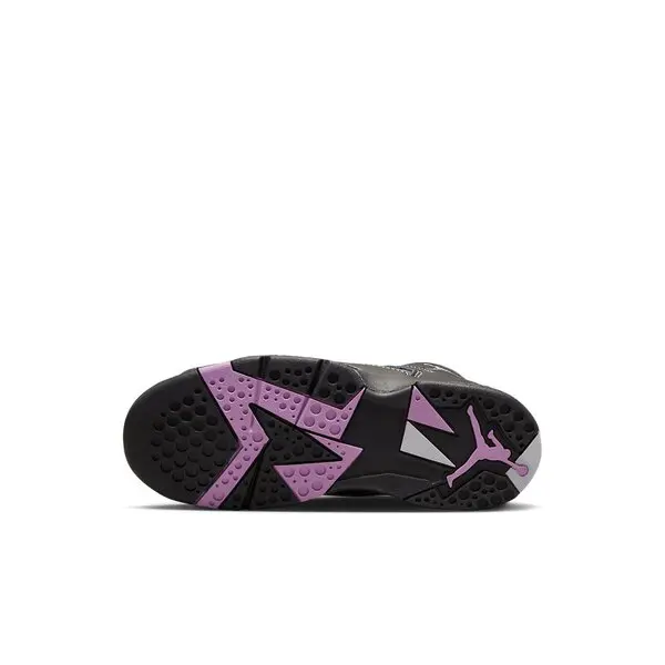 JORDAN 7 Retro High Top Sneakers - Black/barely Grape/rush Fuchsia