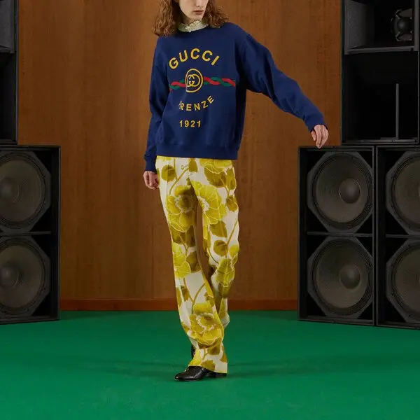 Gucci Cotton Firenze 1921 Sweatshirt