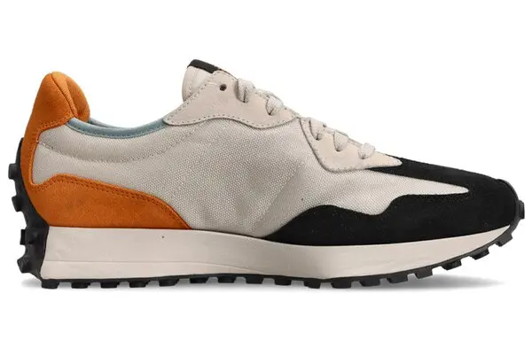 NEW BALANCE 327 "moonbeam Madras Orange - Grey/blue/black