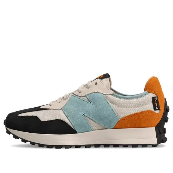NEW BALANCE 327 "moonbeam Madras Orange - Grey/blue/black