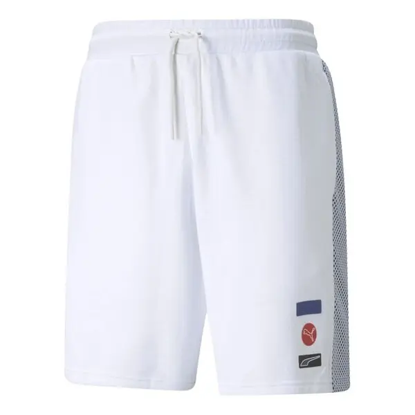 PUMA Decor 8 Shorts - White/red/blue