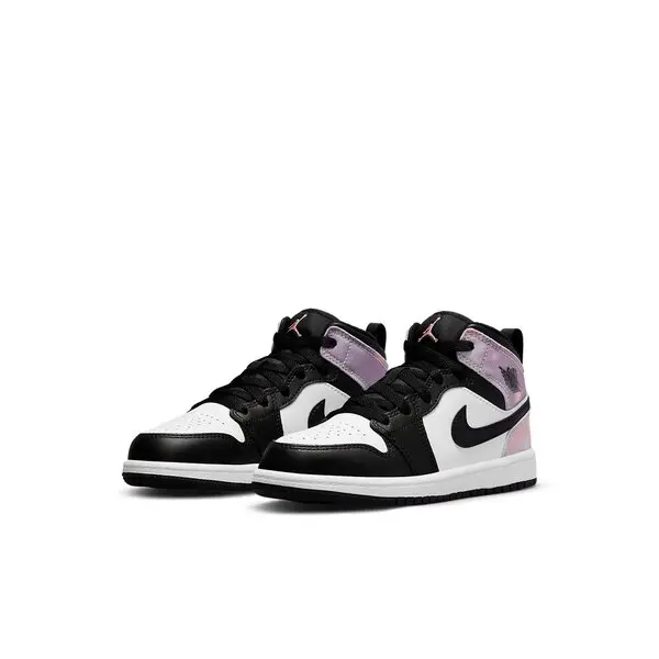JORDAN 1 Mid Se "zen Master - Black/white/amethyst Wave