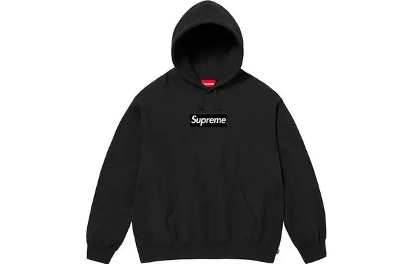 Supreme Fw23 Box Logo Hoodie - Black