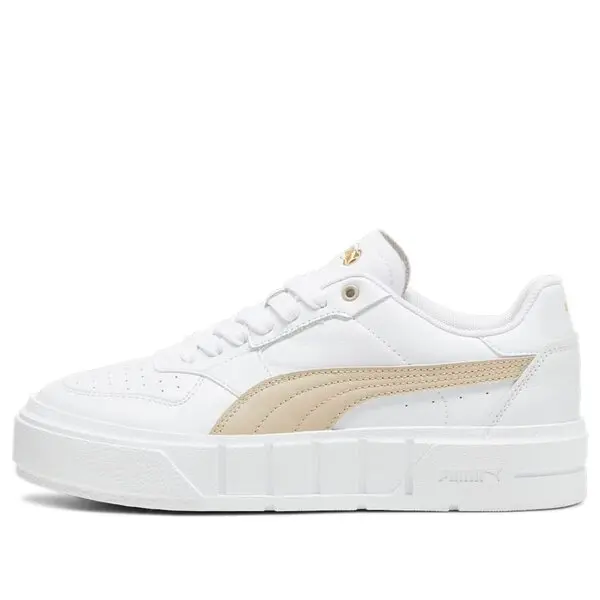 PUMA Cali Court Leather Sneakers - White/putty