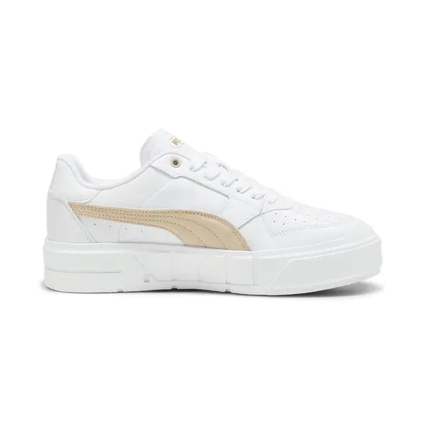 PUMA Cali Court Leather Sneakers - White/putty