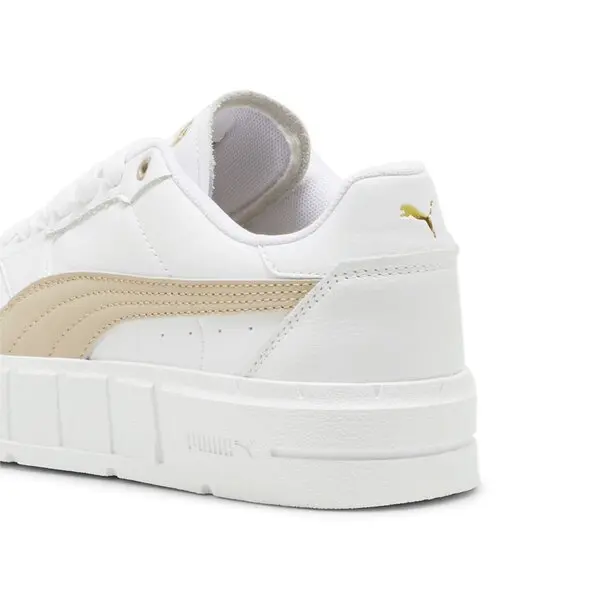PUMA Cali Court Leather Sneakers - White/putty