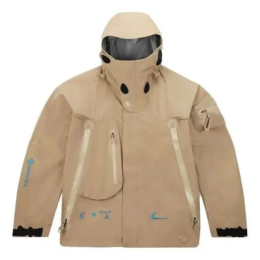 Nike X Off-white Gore-tex Jacket - Khaki