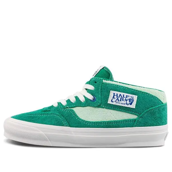 VANS Og Half Cab Lx Hairy Suede Sneakers - Green