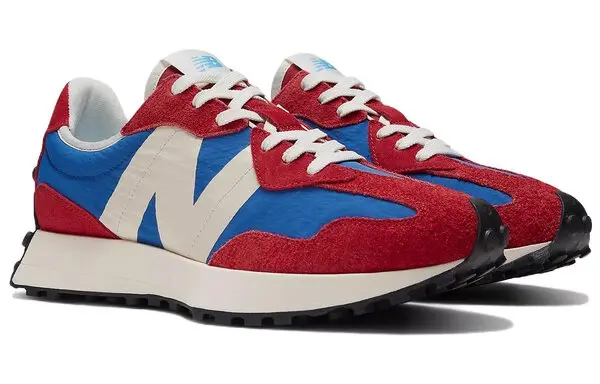 NEW BALANCE 327 Athletic Sneakers - Red/blue/white