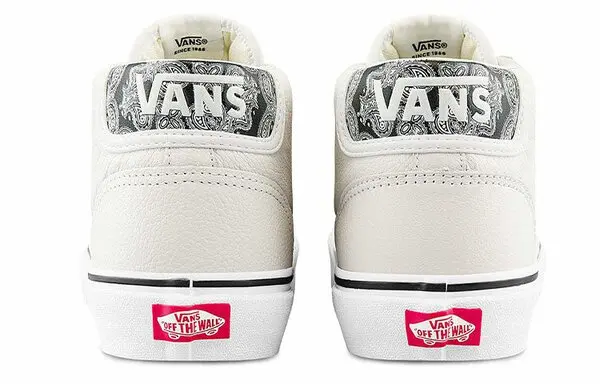 VANS Mid Skool 37 Sport Paisley Sneakers - White/black
