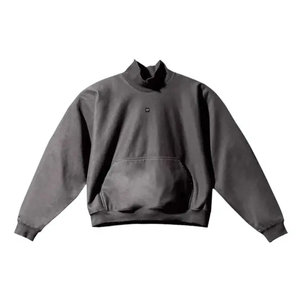 Yeezy X Balenciaga High Neck Sweater - Dark Grey