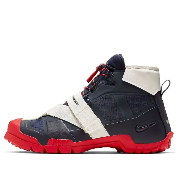 Nike Undercover X Sfb Mountain 'obsidian Red' Sneakers - White/red/blue