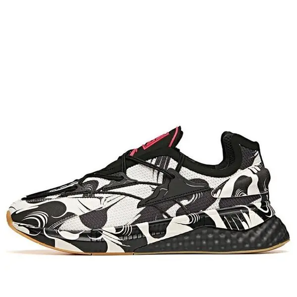 ANTA X Li Bai-themed Chinese Style Athletic Sneakers - Black/white/red