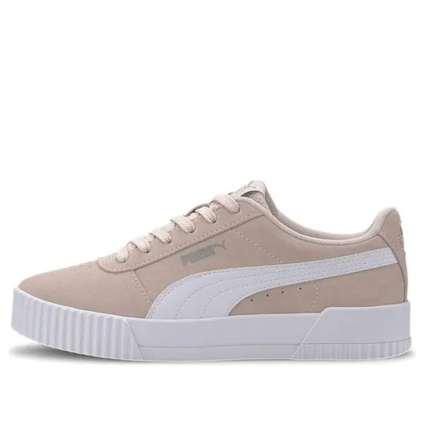 PUMA Carina Suede Low Top Sneakers - Pink
