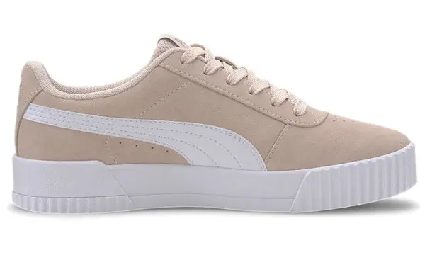 PUMA Carina Suede Low Top Sneakers