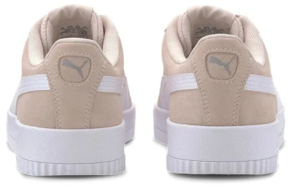 PUMA Carina Suede Low Top Sneakers - Pink