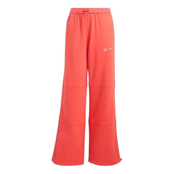 Adidas X Moon Boot Wide Leg Track Pants - Semi Lucid Red