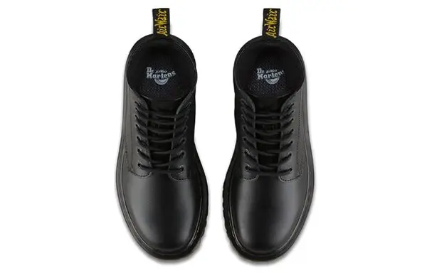 Dr. Martens Luana 7-eye Lace Up Combat Boots - Black