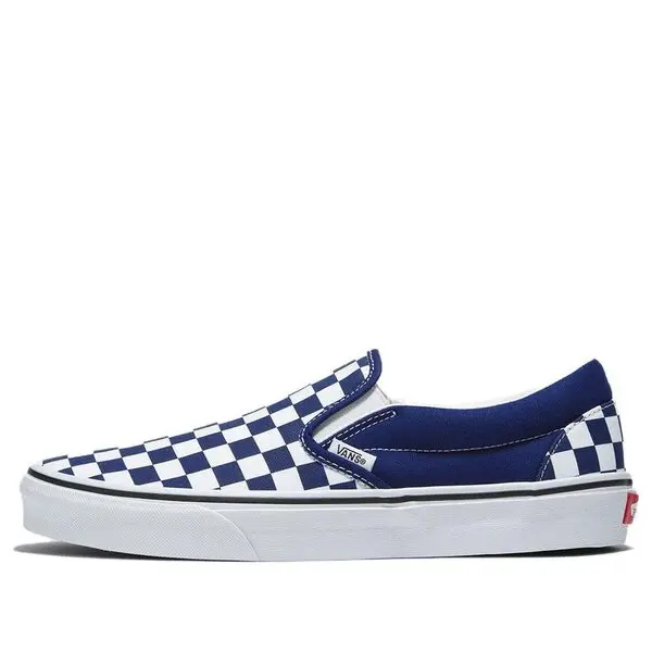 VANS Classic Slip-on Checked Sneakers - Beacon Blue